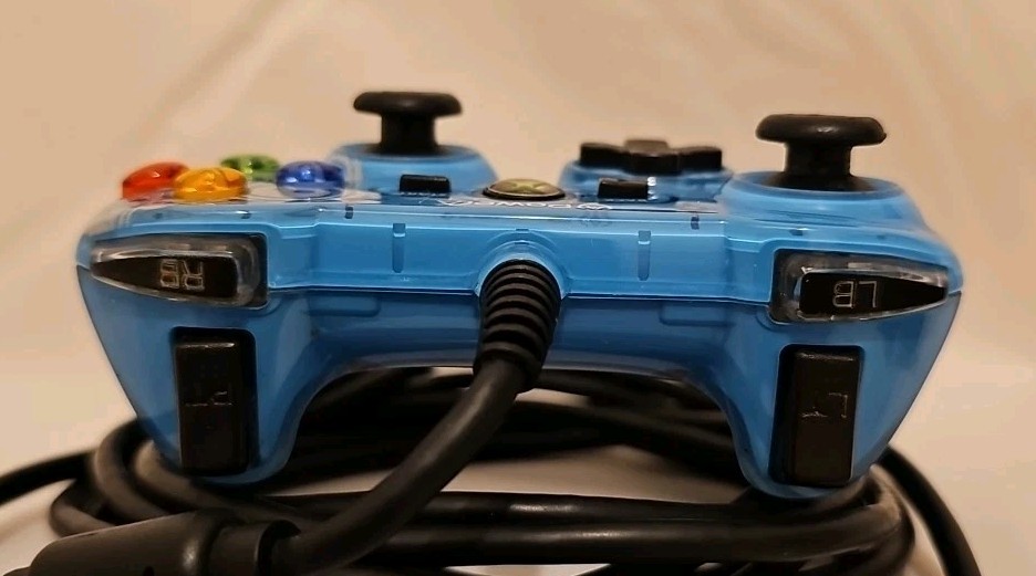 PowerA Mini Skylanders Gaint Blue Microsoft Xbox 360 Wired Controller ...