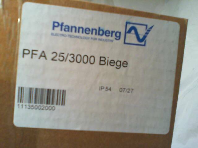Pfannenberg PFA 3000 P/n 11135002000 Fan Filter for sale online | eBay
