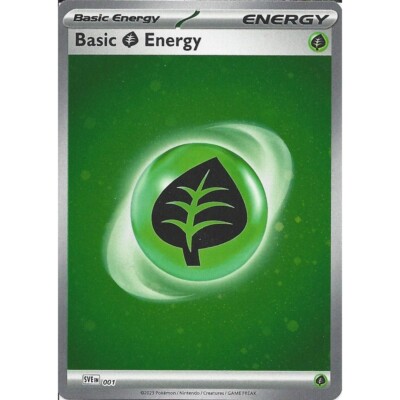 Basic Grass Energy SVE 001 Pokemon 151 English | eBay