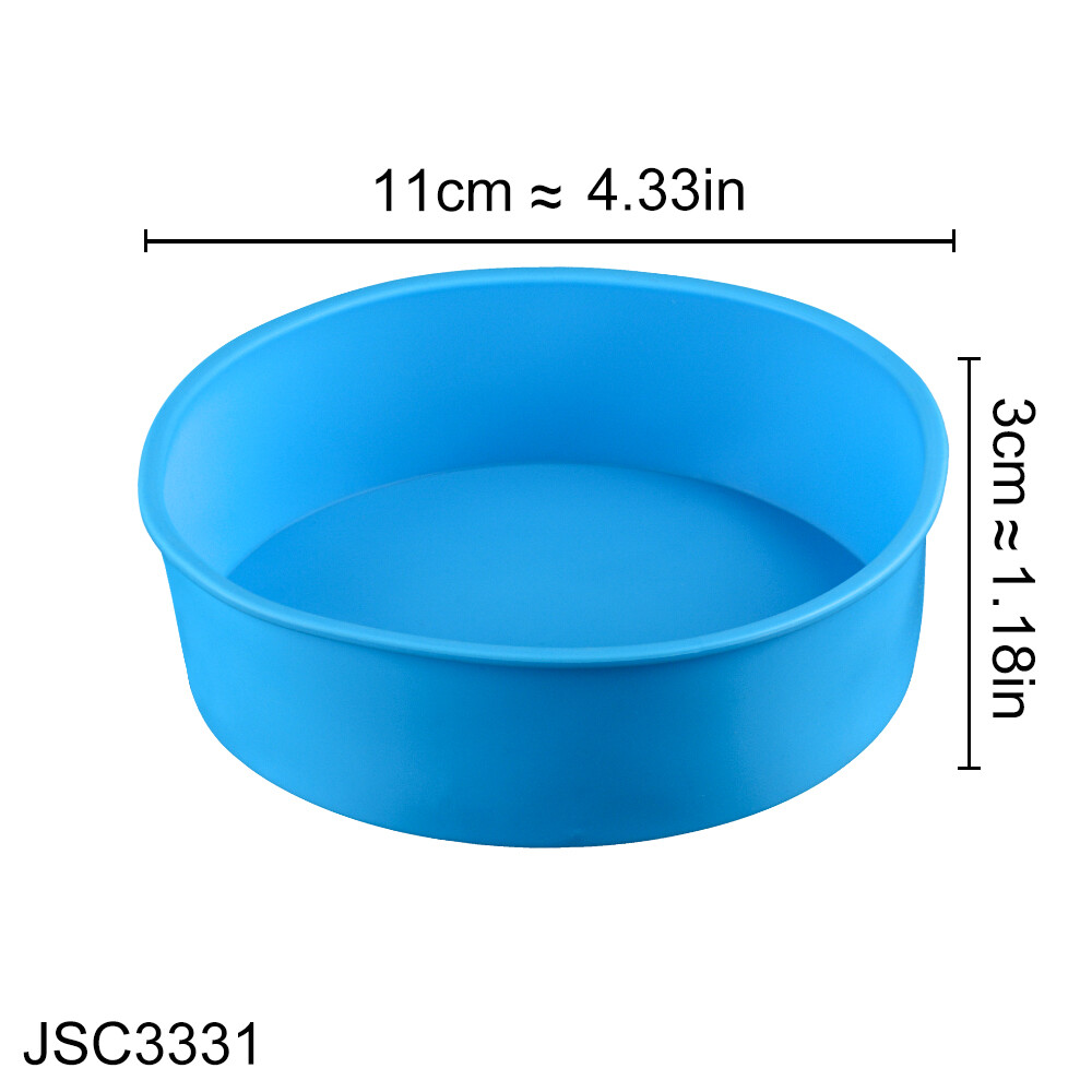 Round Cake Mold Silicone Molds for Cakes Nonstick Cake Pan | eBay