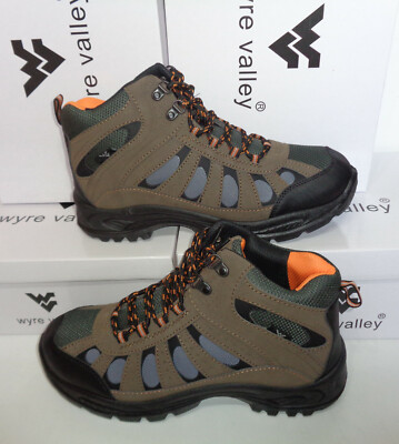 Wyre Valley Mens Trail Walking Hiking Trekking Boots Trainer Shoes New ...