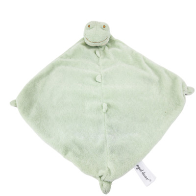 Angel Dear Frog Plush Lovey Pale Green Baby Security Blanket Lovie ...