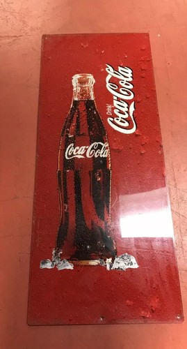 VINTAGE COCA COLA VENDING MACHINE SIGN INSERT 21x51 | eBay