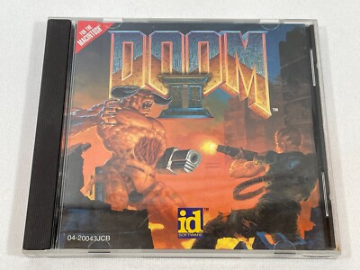 Vintage 1994 DOOM II CD-ROM Apple Mac Macintosh Computer Game id ...