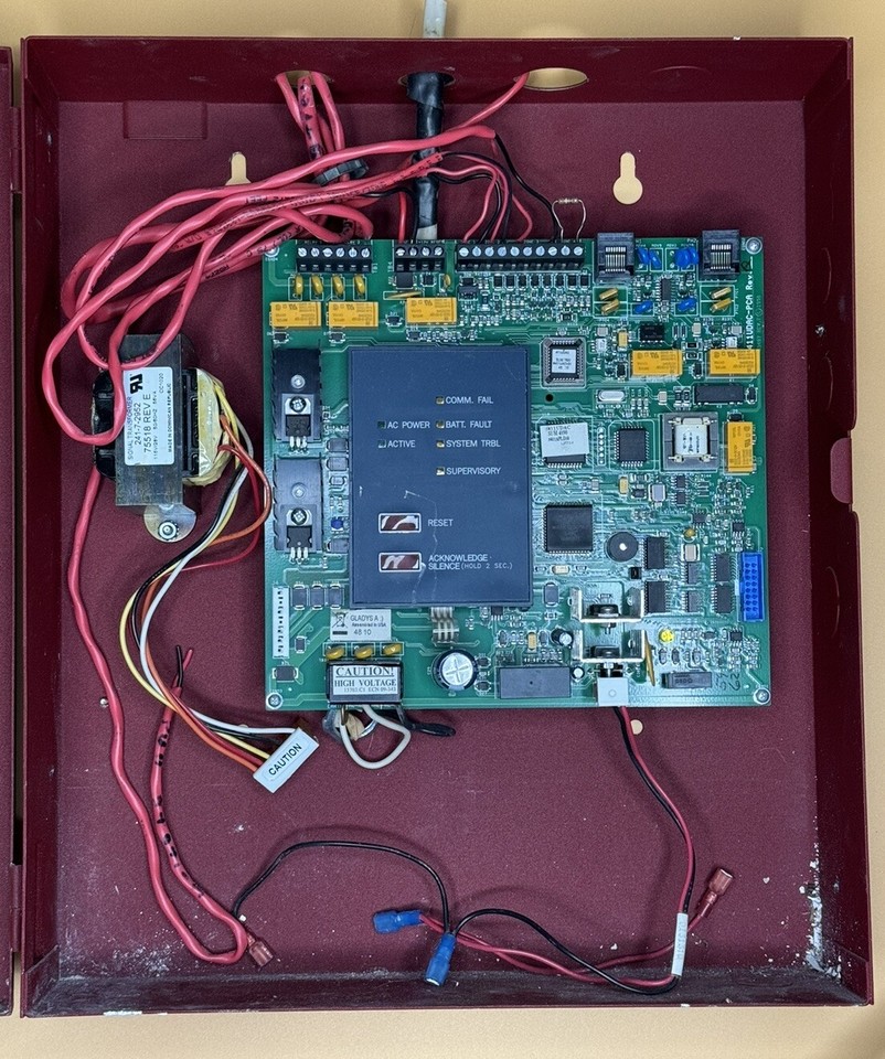 Fire-Lite 411UDAC Fire Watch Alarm Communicator - Red 783008103705| eBay