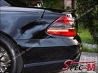 MB R230 SL350 SL500 SL550 SL55AMG Style Carbon Fiber Trunk Wing Spoiler ...