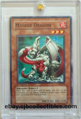 Yu-Gi-Oh! MASKED DRAGON SDRL-EN013 1st Edition Strucure D: Rise of the ...