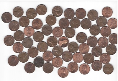 Rare Lot Collection Of 1 Cent Coins US | eBay