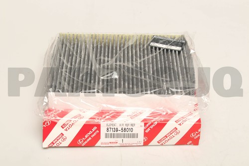 8713958010 Genuine Toyota ELEMENT, AIR REFINER 87139-58010 | eBay
