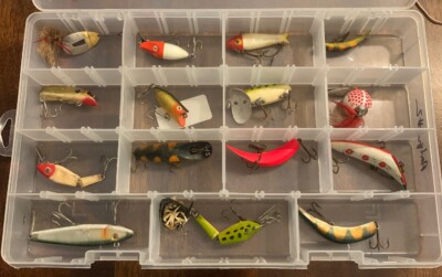 Vintage Antique Fishing Lure Collection Assortment Lot #2 | eBay