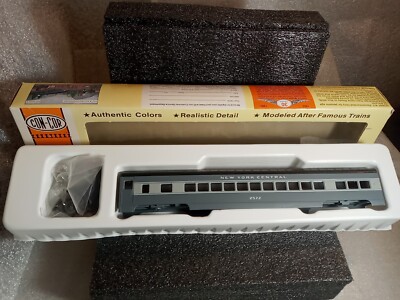 HO Scale Con-Cor 72 Ft. Coach Car Kit New York Central Lot 20 New | eBay