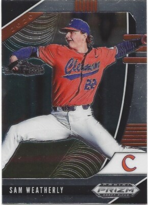 2020 Panini Prizm Draft Picks #PDP81 Sam Weatherly Baseball Card | eBay