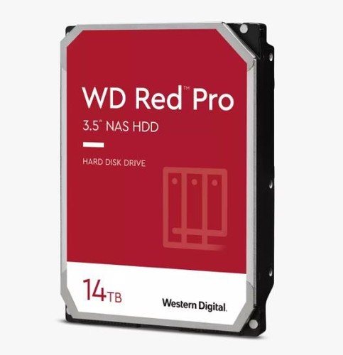 NEW WESTERN DIGITAL WD RED PLUS 14TB 3.5' NAS HDD SATA3 7200RPM 512MB ...