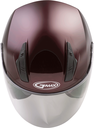 Of 17 Open Face Helmet Wine Red For Xl | eBay