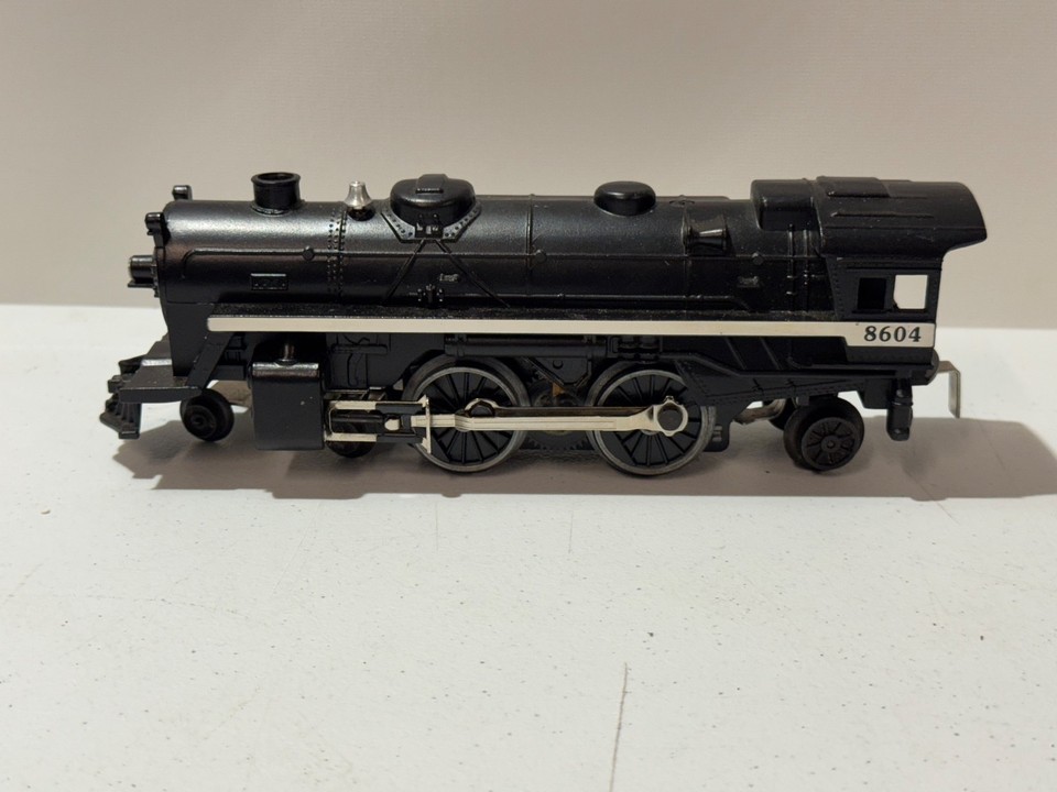 1989 LIONEL IRON HORSE FREIGHT TRAIN SET STEAM LOCO #8604 WABASH TENDER ...