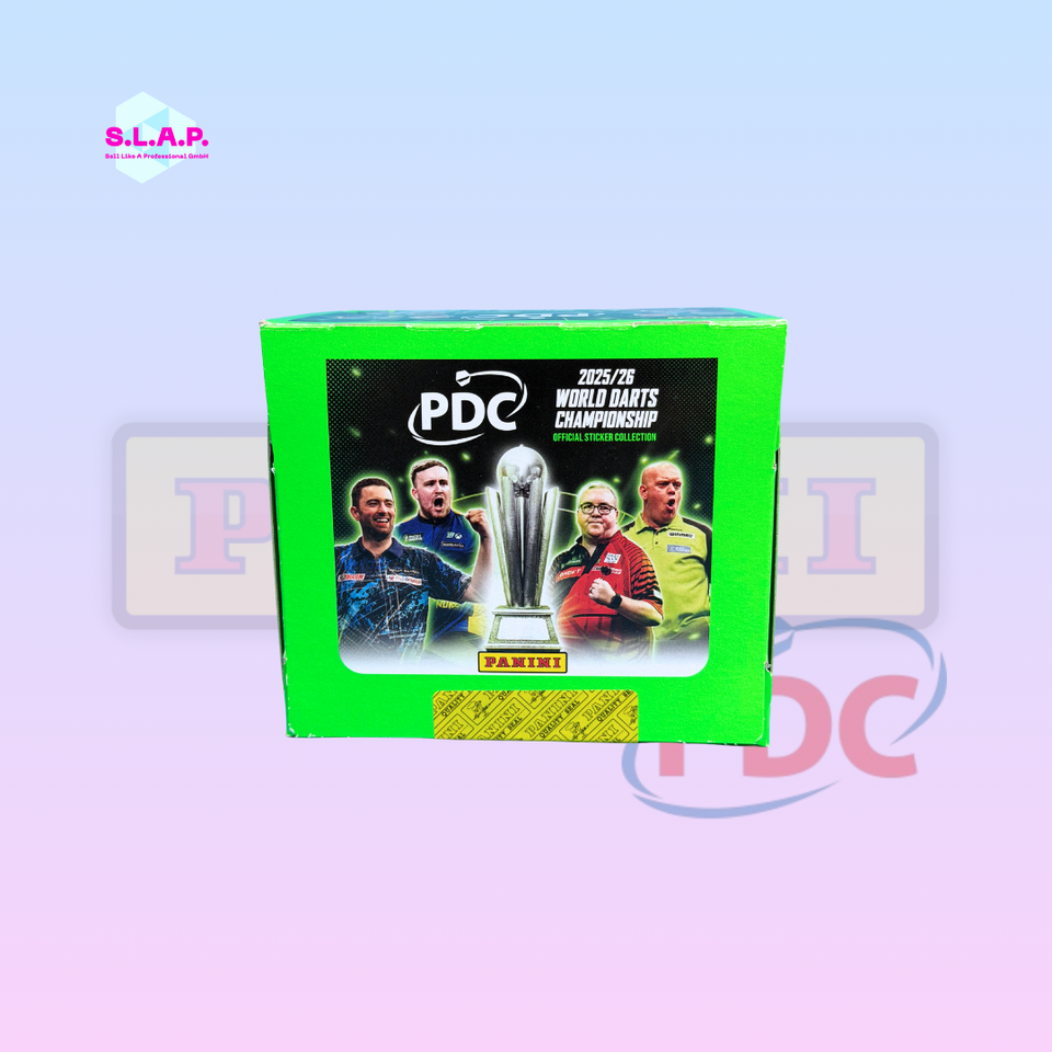 PANINI PDC World Darts Championship 2025/26 Sticker Box OVP Sealed 65 ...