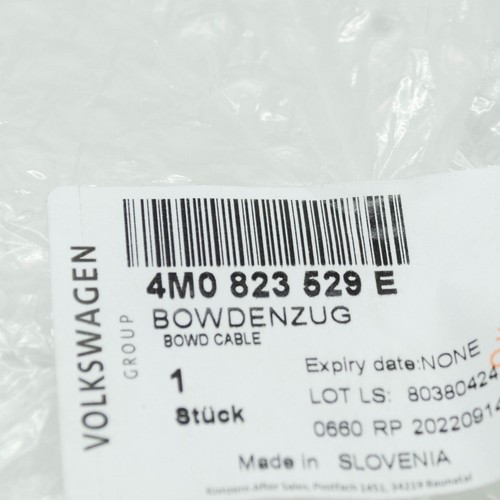 NEW AUDI Q7 4M FRONT BONNET HOOD LID LOCK CABLE 4M0823529E ORIGINAL | eBay