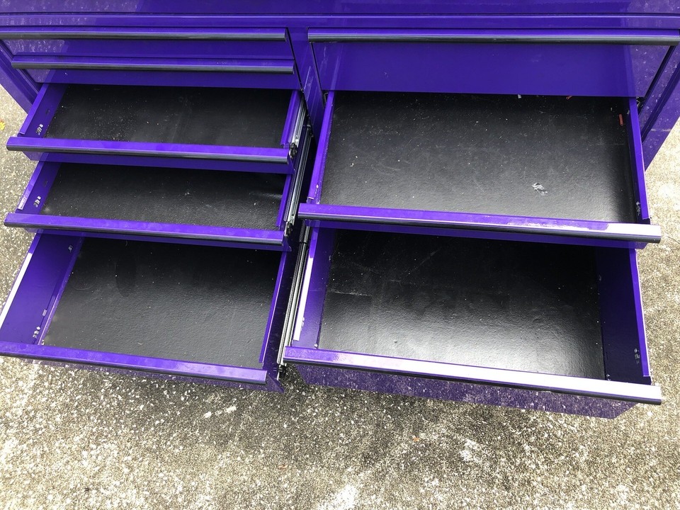 Matco 4s Toolbox Purple 2 Bay 2019, 56”x42”x25” Clean Nice | eBay