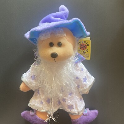 Beanie Kids Skansen Elder on The Wizard Bear with tag | eBay