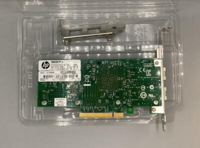 Genuine HP NC560SFP+ 10GB DUAL PORT ADAPTER 665249-B21 669279-001 ...