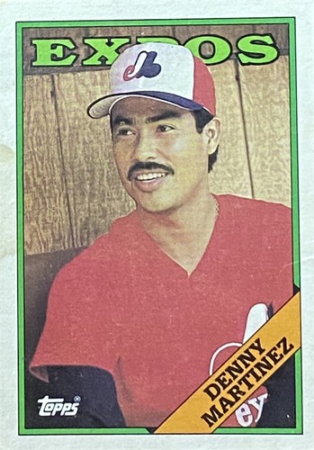 1988 Topps #76 Denny Martinez Montreal Expos Baseball Card | eBay
