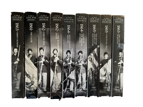 The Civil War Time Life VHS Lot Of 9 | eBay