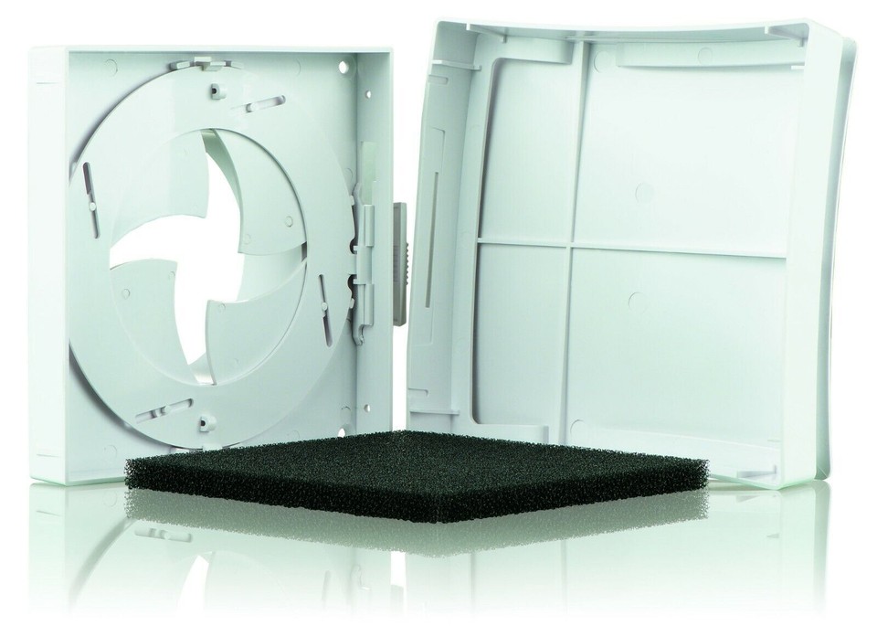 Fantronix Condensation Damp Control Passive Wall Intake Vent Grille Kit ...