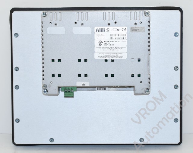ABB CP651 Control Panel 10.4" TFT Touch Screen 64 K Colors 800 X 600 ...