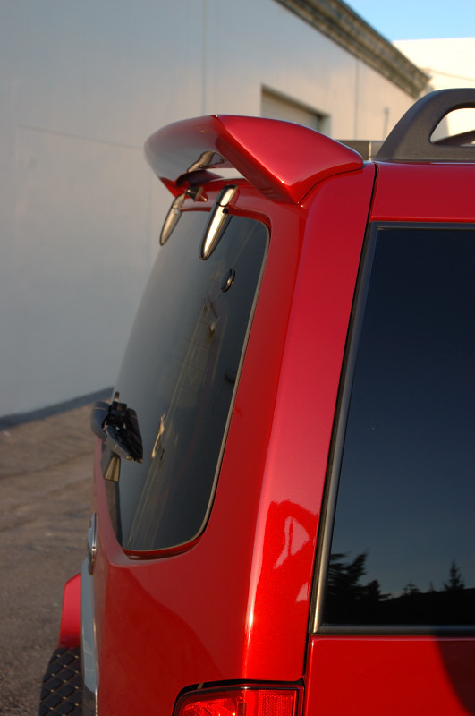 Spoiler For Nissan Pathfinder 2005-2012 Rear Roof Unpainted Primer New ...