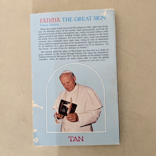 Fatima: The Great Sign by Francis Johnston (1980) | eBay