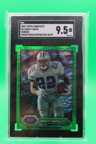 2023 Topps Composite - Topps Chrome Emmitt Smith #6 Blue Geometric ...