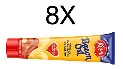 Kavli Bacon Ost Cheese Bacon Ost 8X175g Baconcheese Norwegian Cheese ...