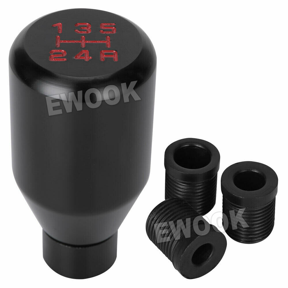 AU Universal Aluminum Gear Knob Shifter Manual Car 5 Speed Stick Shift ...
