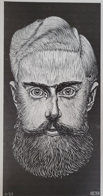 Self-Portrait M.C. Escher Date: 1923 Style: Expression M C Escher 11X7 ...