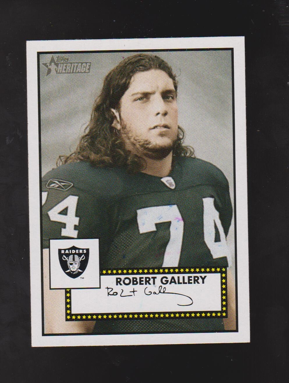 2006 Topps Heritage #108 Robert Gallery card, Iowa Hawkeyes star | eBay
