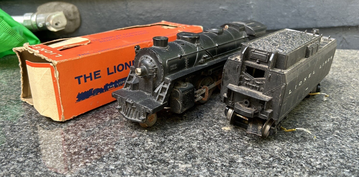 Vintage Lionel 243 Steam Locomotive with 243W Tender, Parts Lots | eBay