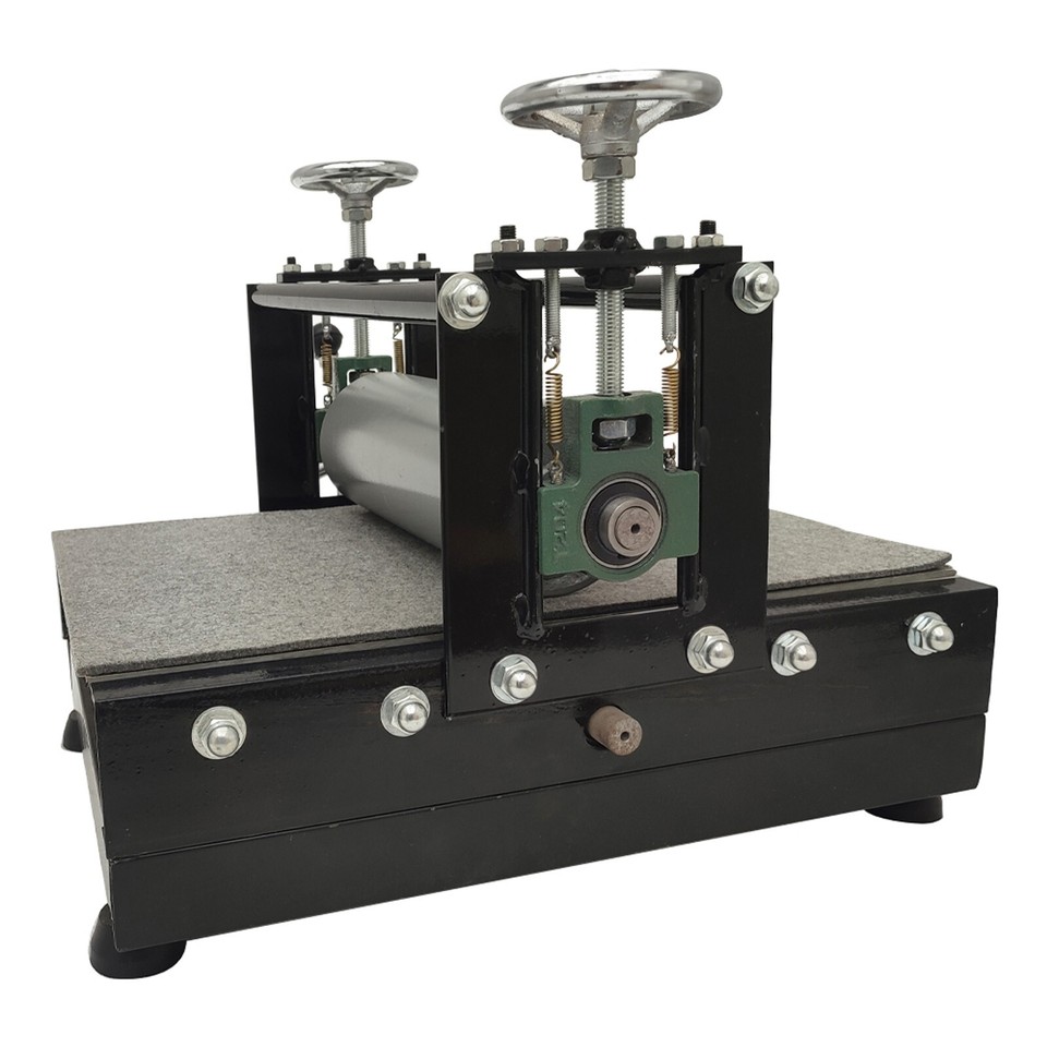 19.7*12.6in Tabletop Printmaking Machine Portable Slab Roller Engraving ...