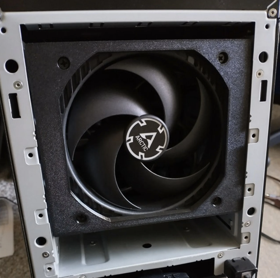 120mm Fan Bracket for Computer 5.25 Inch Drive Bay | PC Fan Mount ...