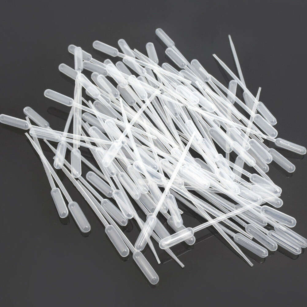 50pcs Graduated Pipettes Dropper Plastic Disposable Transfer Pipettes ...