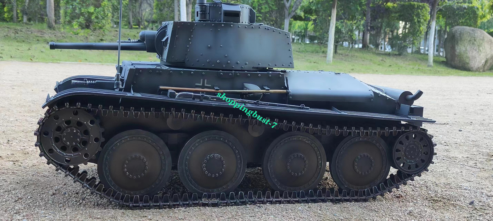 TANK 1/6 WWI GERMANY 38T Light TANK PzKpfw 38(t) Ausf Metallic Amazing ...