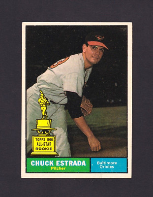 1961 Topps #395 Chuck Estrada [EX/MT+] | eBay