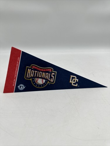 Mini Washington Nationals Baseball MLB Wall Pennants 9" x 4" Felt Flags ...