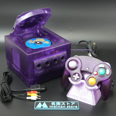 Nintendo GameCube Translucent Purple Shell Console NTSC U-C/J Region ...