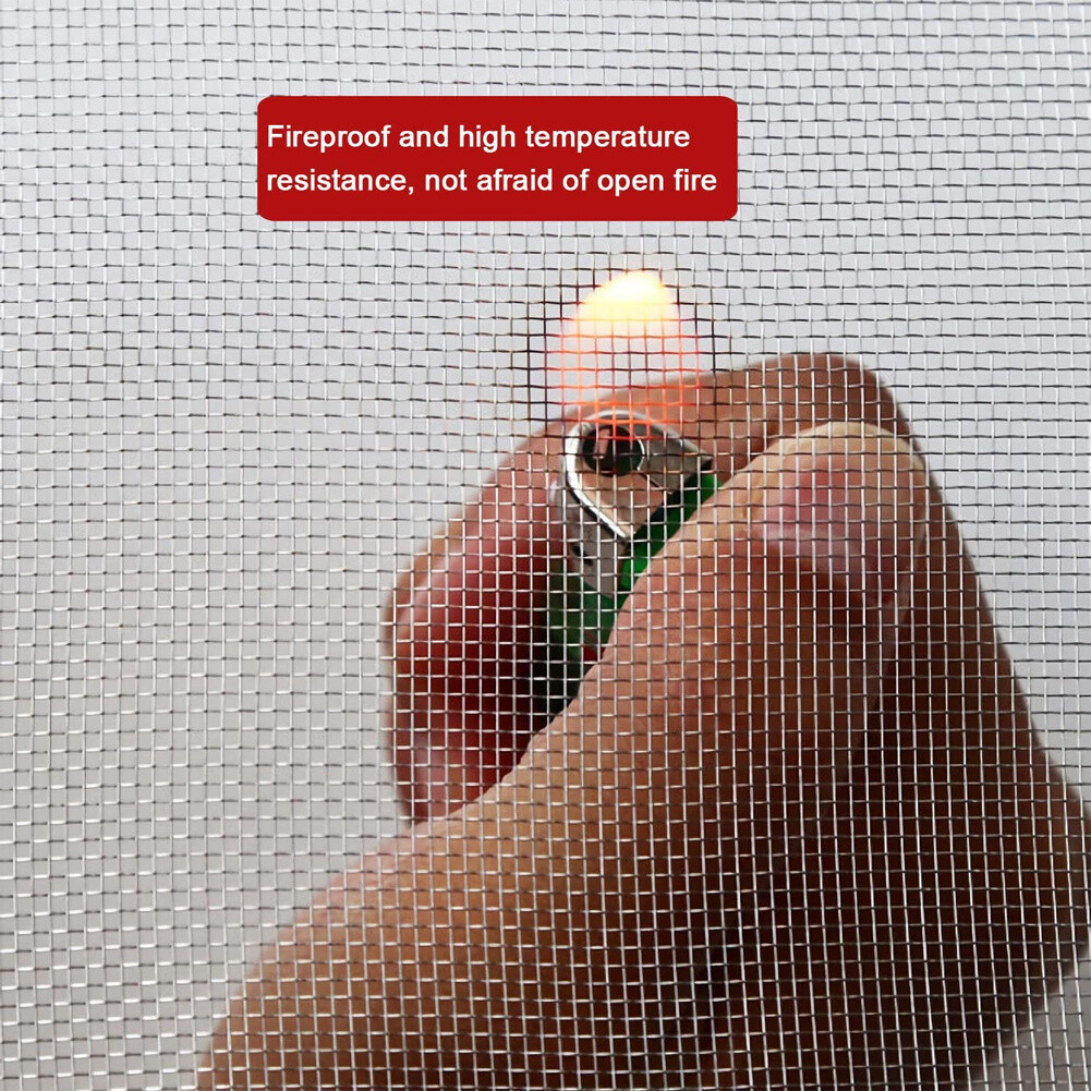 Stainless Steel Mesh Sheets Woven Fine Metal Wire Roll Filter Screen ...