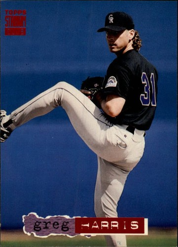 1994 Stadium Club #560 Greg Harris - NM | eBay