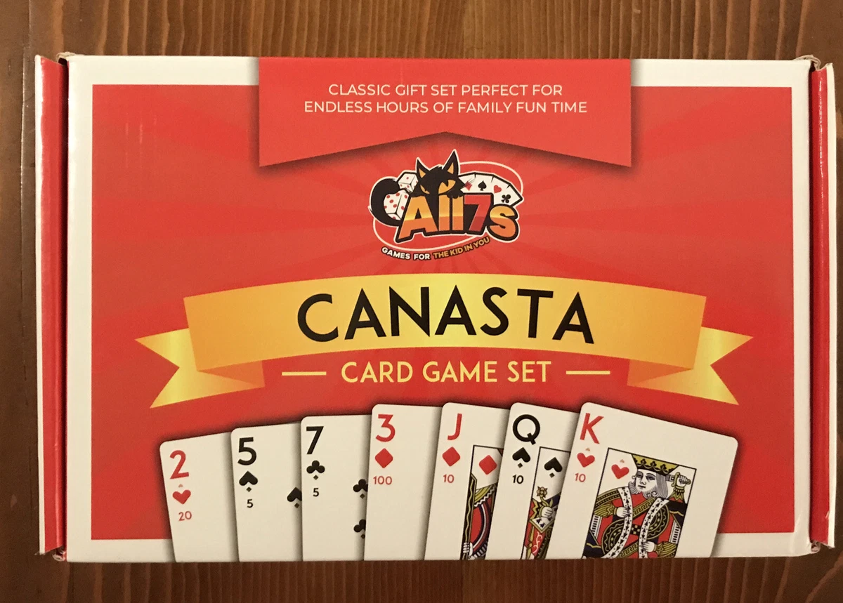 Bonanza Card Game GSE Games & Sports Expert 2-Deck Canasta Card Set ...