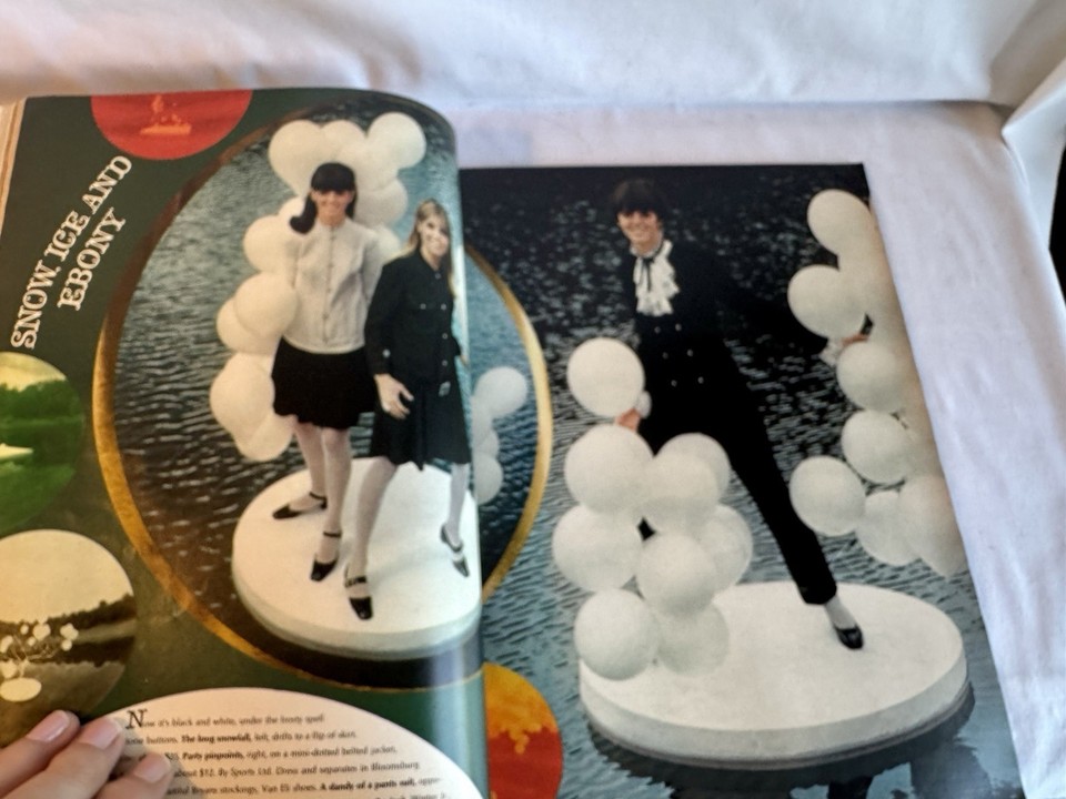 Vintage Seventeen Magazine December 1966 Holiday Teen Fashion Beauty ...