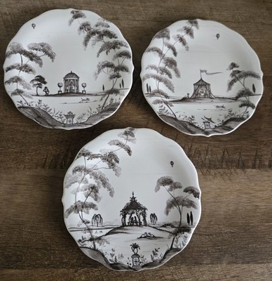 JULISKA Country Estate Desert/Salad/Apps Plates Flint Grey Set/3 | eBay