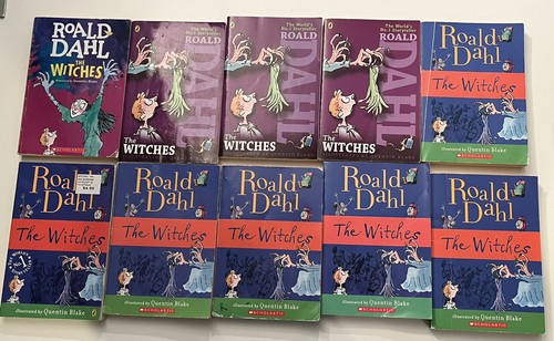 The Witches class set Roald Dahl guided reading lot of 10 paperbacks ...