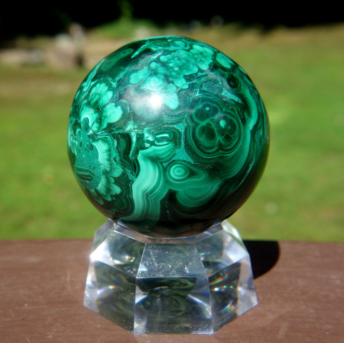 Green Malachite Sphere / Crystal Ball ~ DRC | eBay